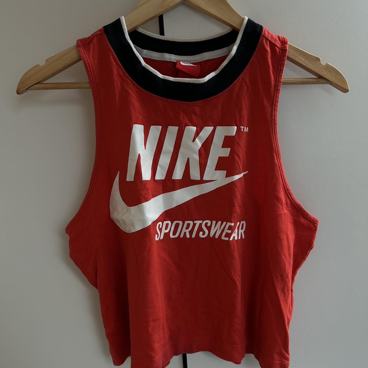 Nike racer top Size small from urban outfitters... - Depop
