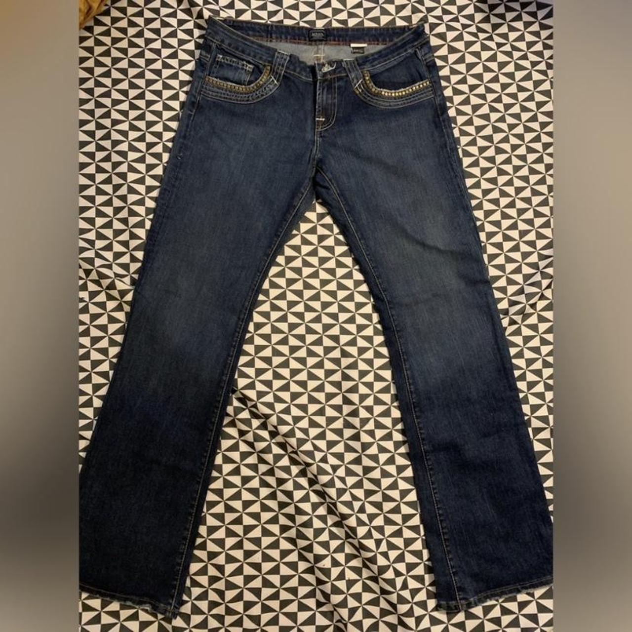 Von dutch vintage jeans from 2000s Low rise... - Depop