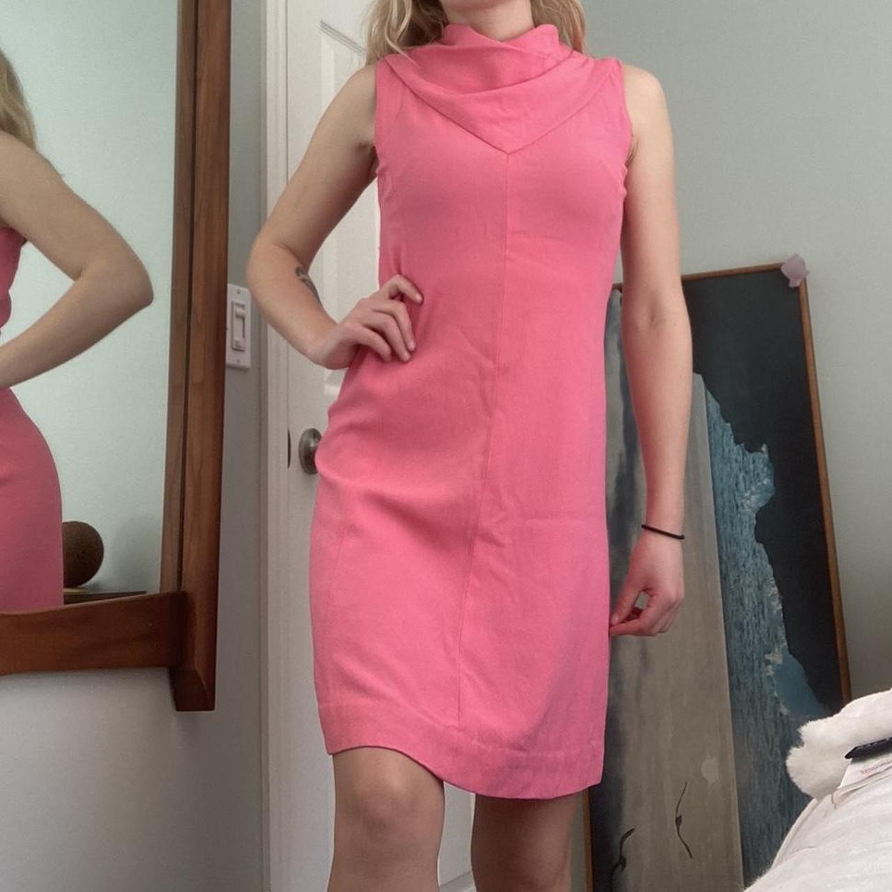 60’s vintage pink go-go dress! My fav features: the... - Depop