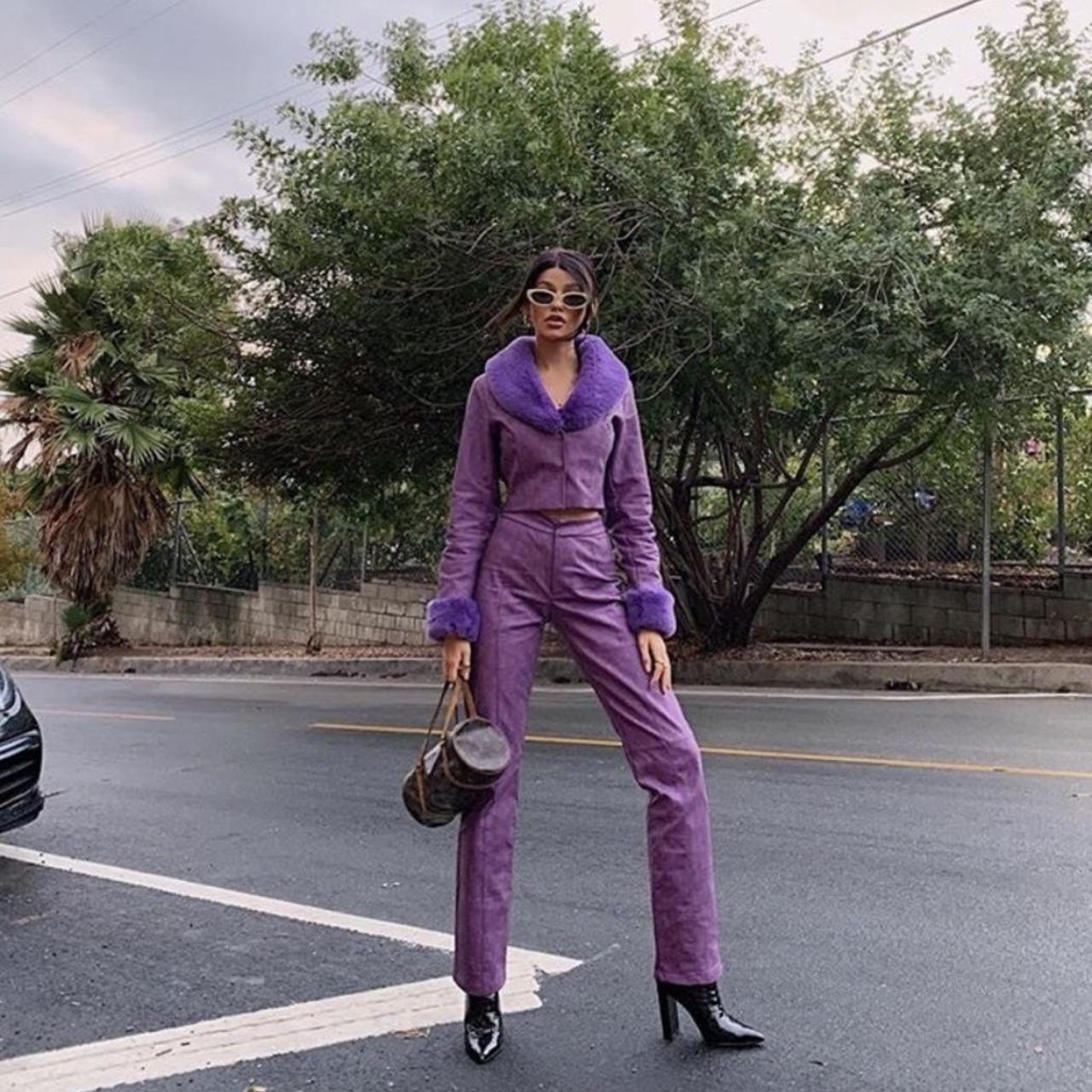 Women's Purple Bottoms | Depop