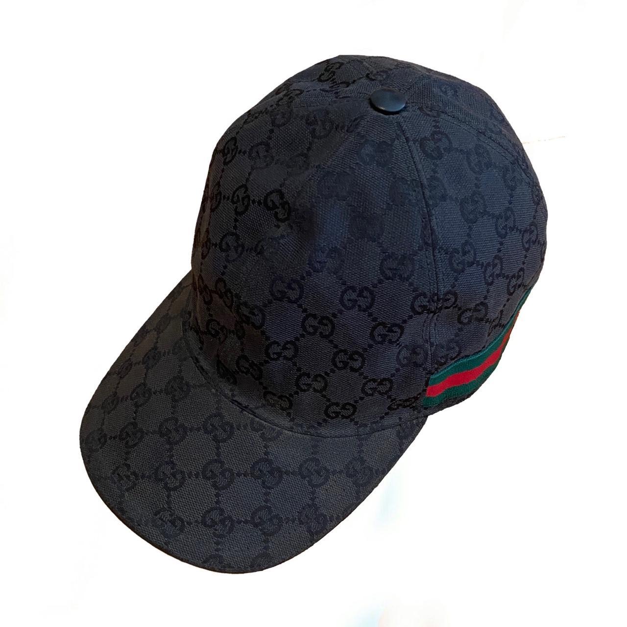 Gucci Men's Black Hat | Depop
