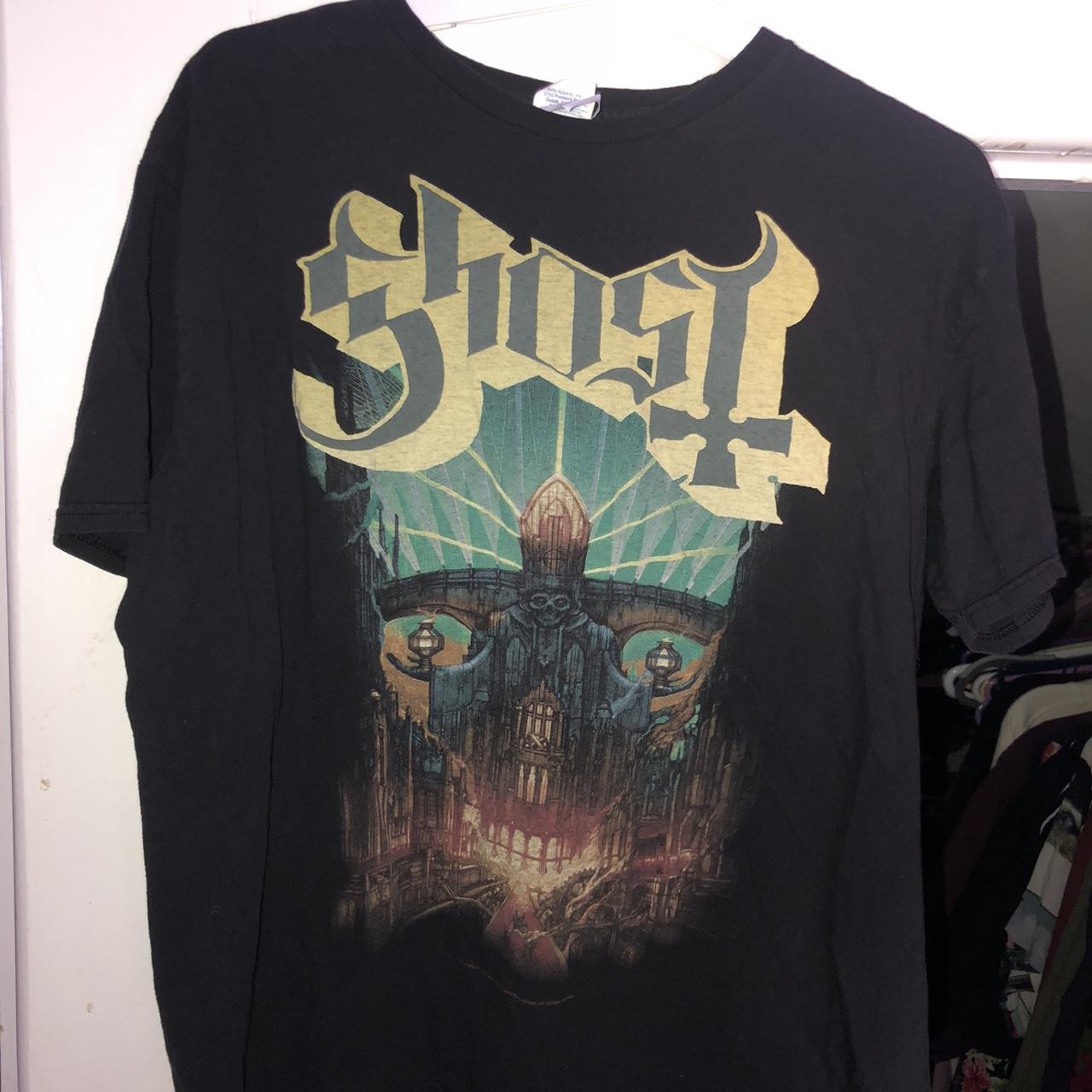 Ghost bc band tee size XL! Nothing on the... - Depop