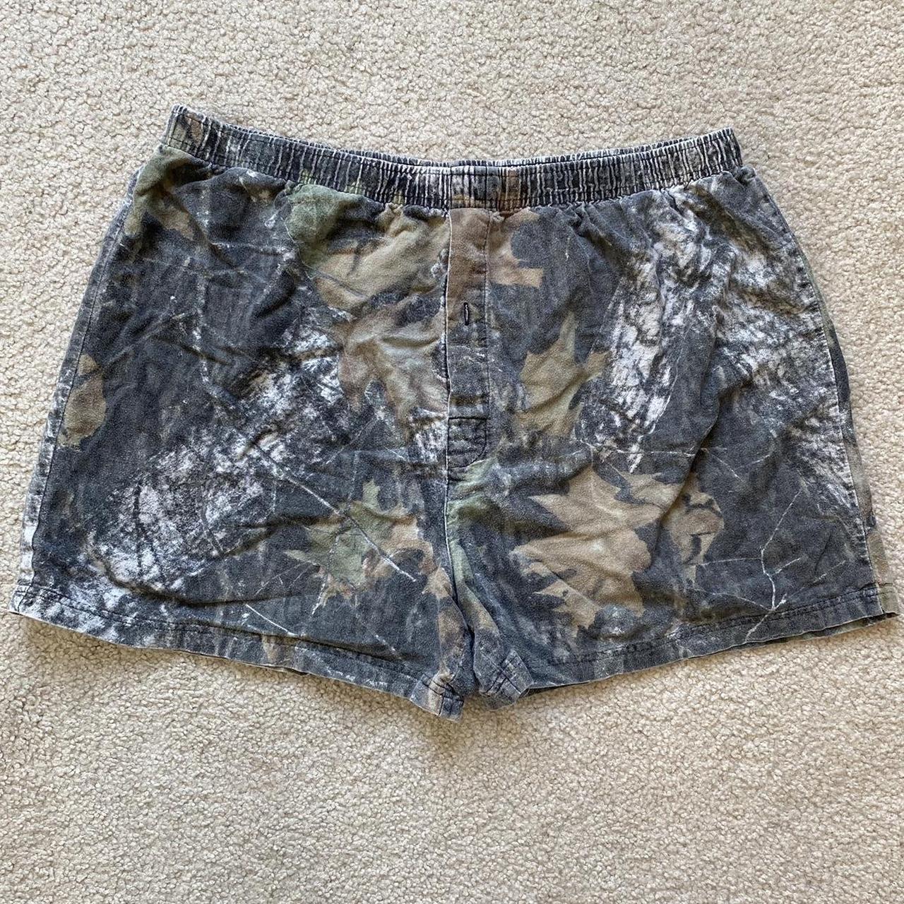 hunters select xl realistic camo boxers - can be... - Depop