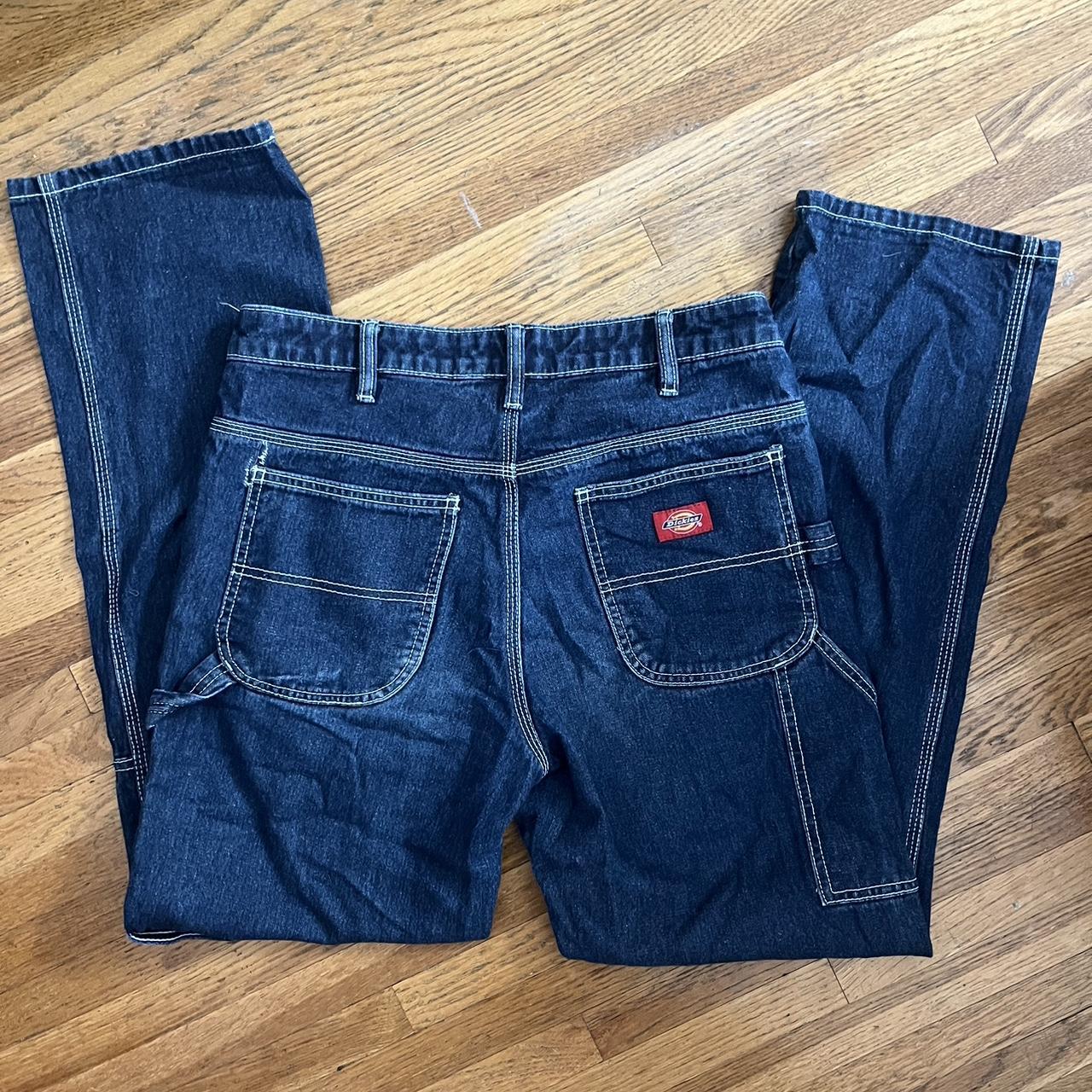 Dickies carpenter pants 💙 Label : Size 3 I'm a size... - Depop