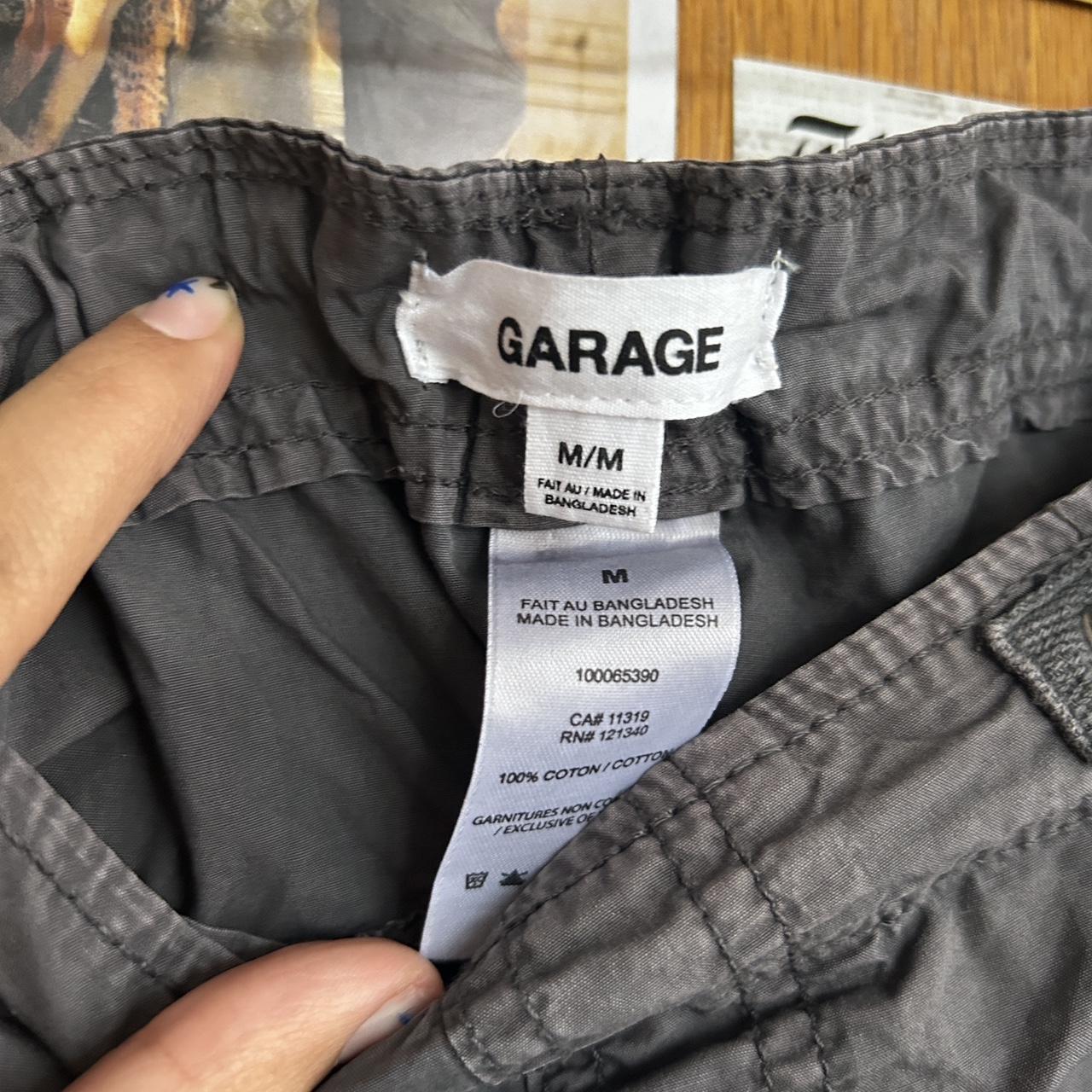 baggy garage parachute pants - Depop