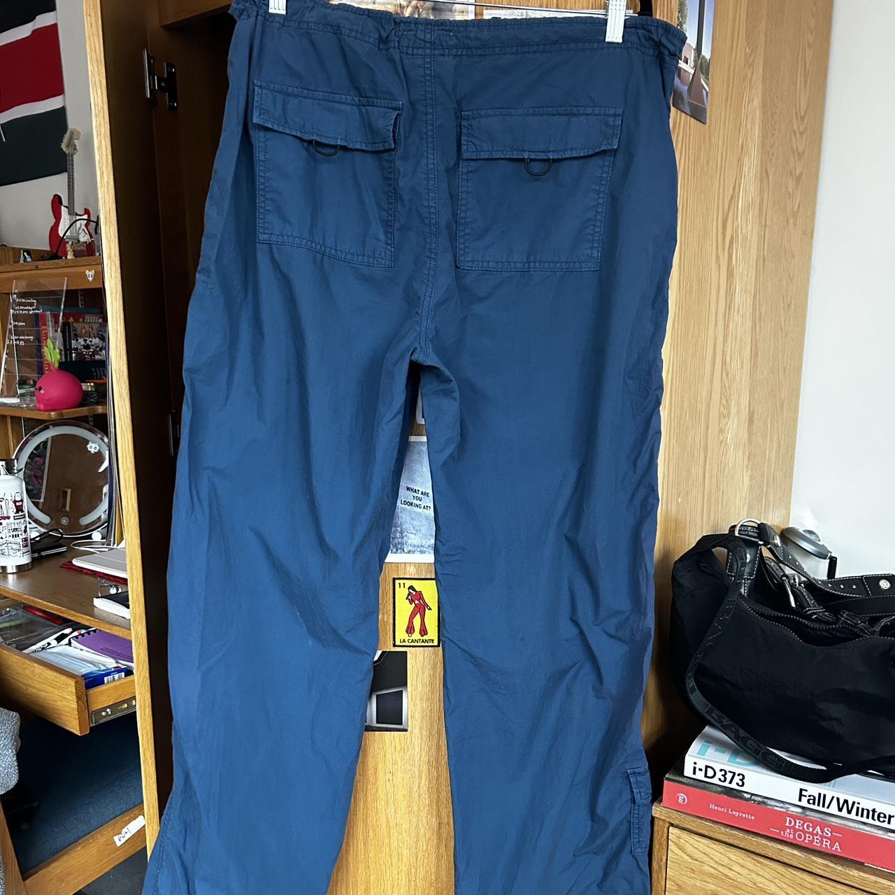 garage baggy parachute pants - Depop