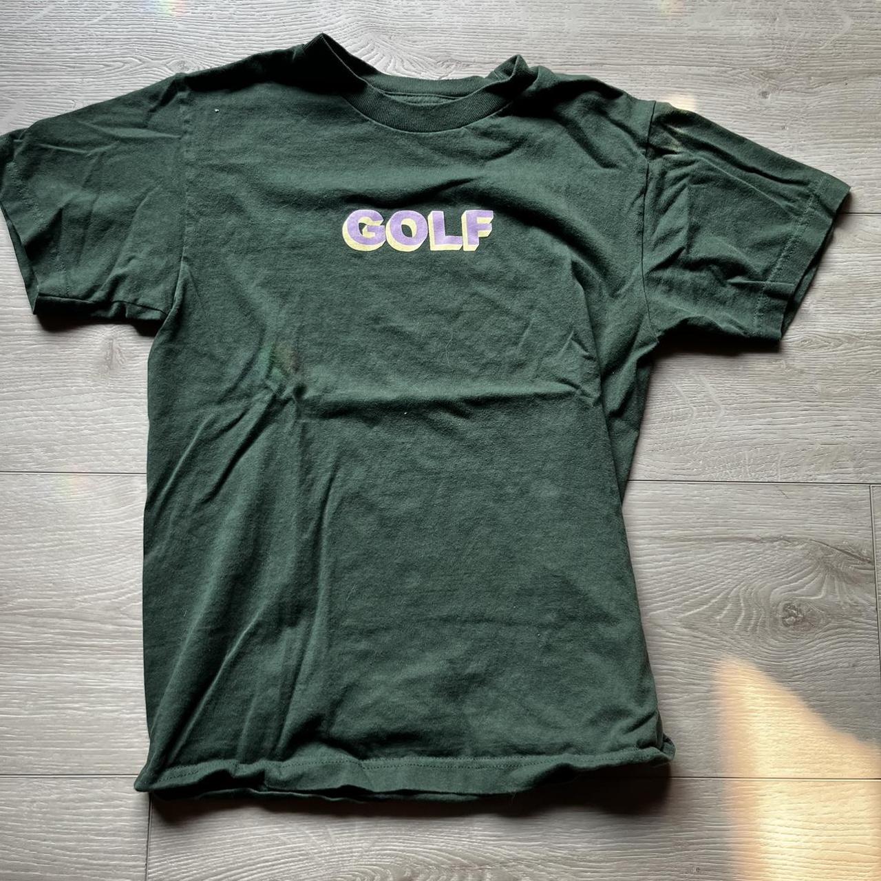 Green golf Wang tshirt, size small #golfwang #skate... - Depop