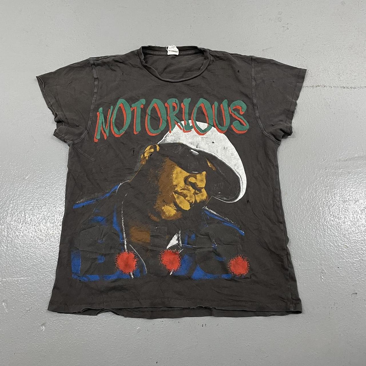 Madeworn Essential Notorious Big Biggie rap tee... - Depop