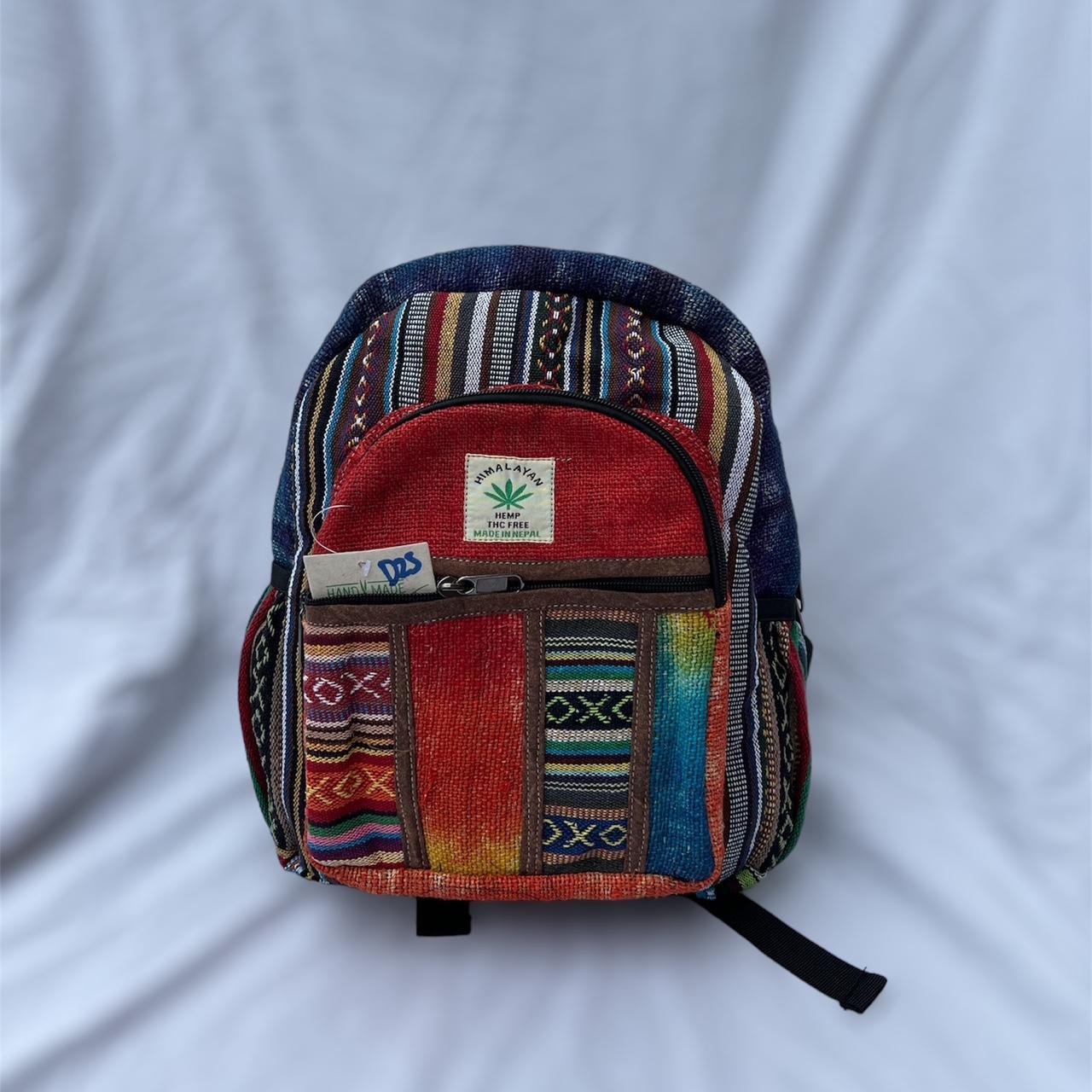 Small / Mini Himalayan Hemp Backpack, completely... - Depop