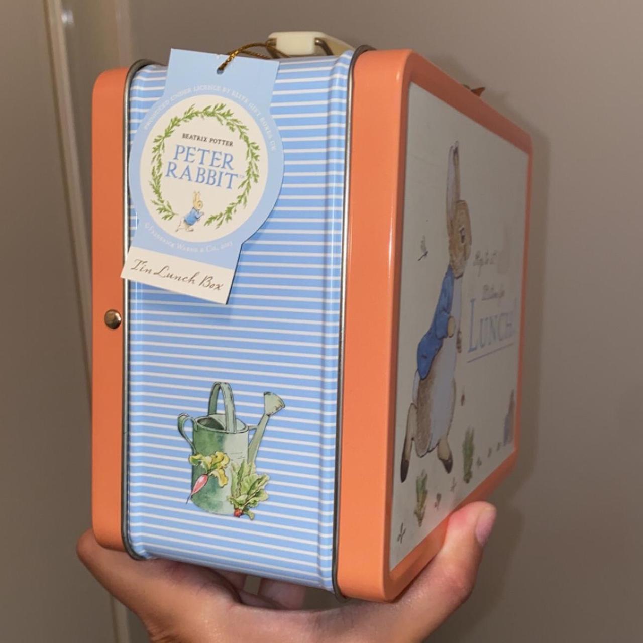 PETER RABBIT tin lunch box! Brand new with tags!... - Depop