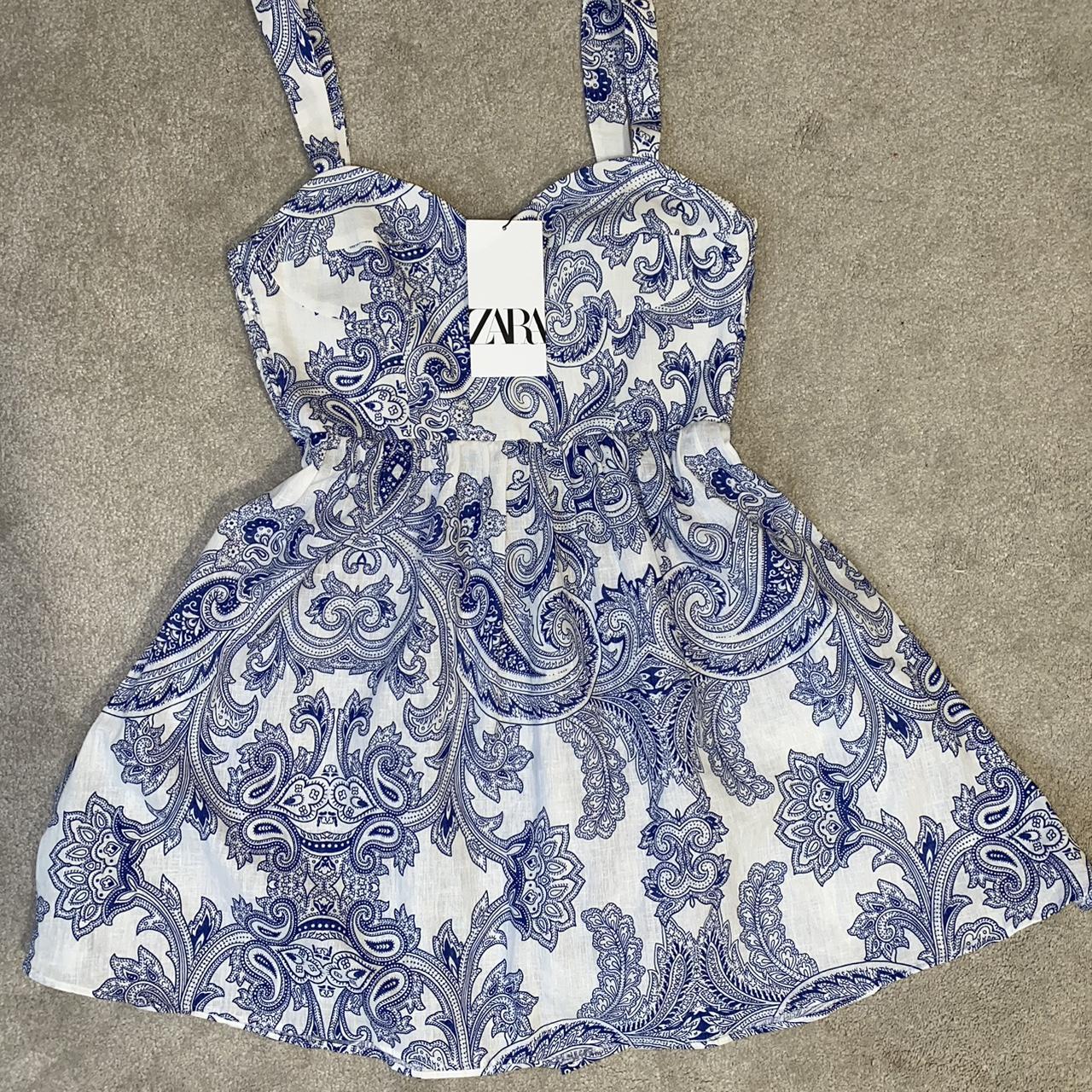 Gorgeous viral Zara dress RRP £50 #zara #viral... - Depop