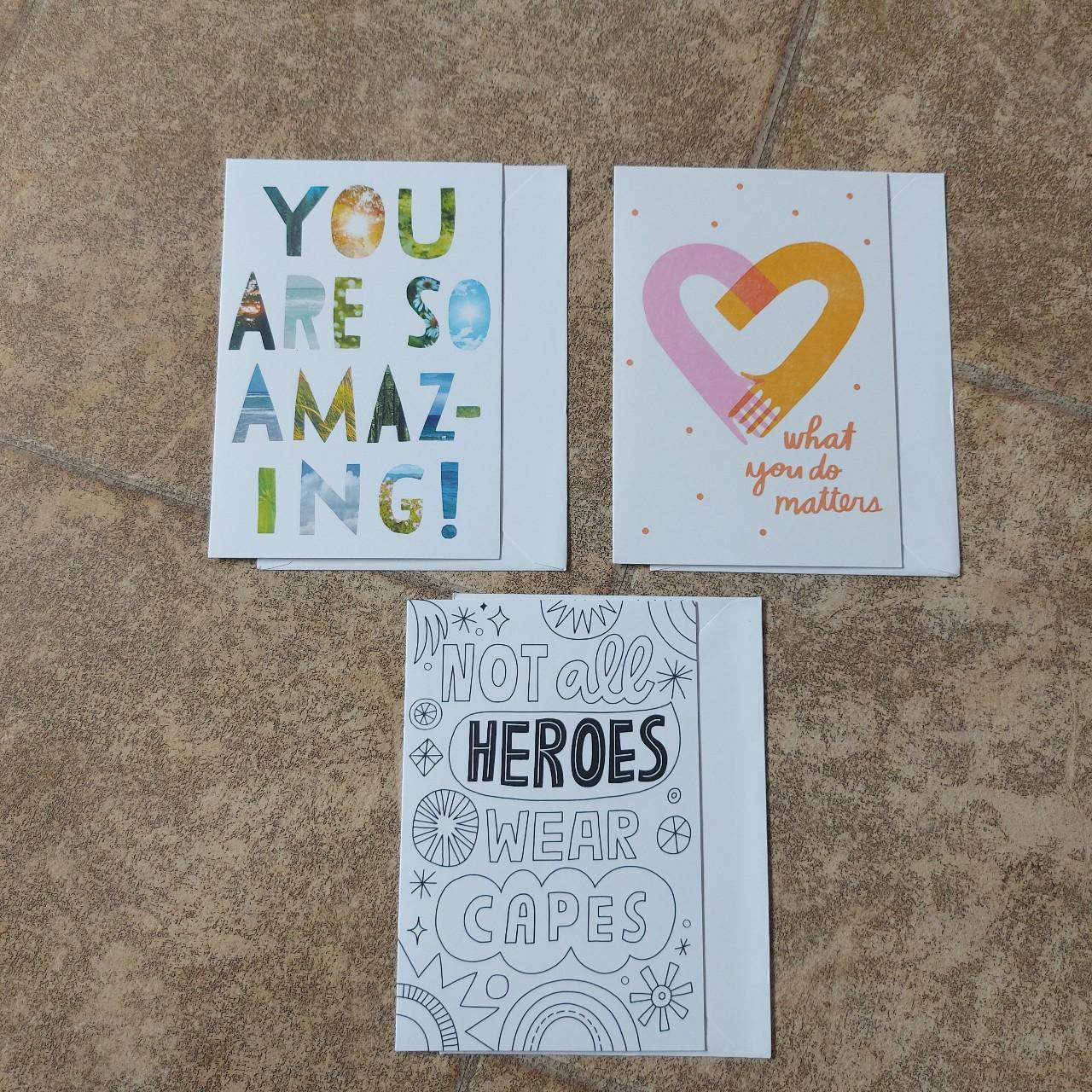 Hallmark card & envelopes bundle New International... - Depop