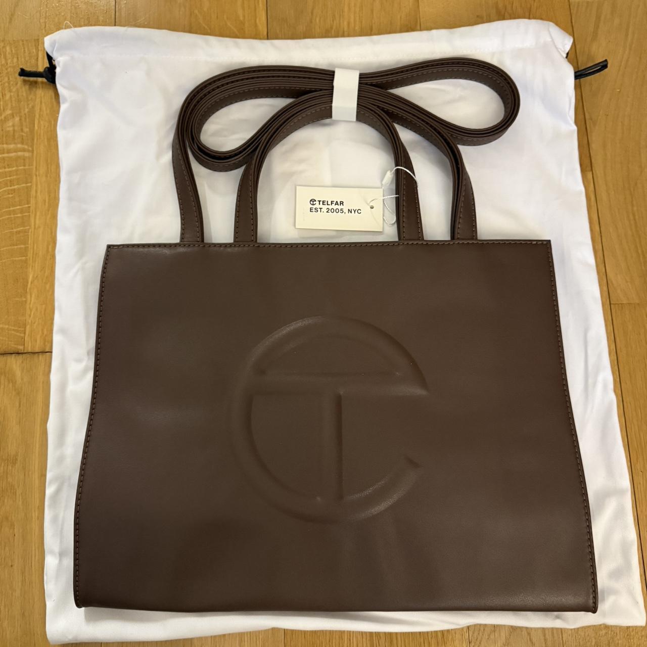 Brand new Authentic Telfar tote bag with dust bag in... - Depop