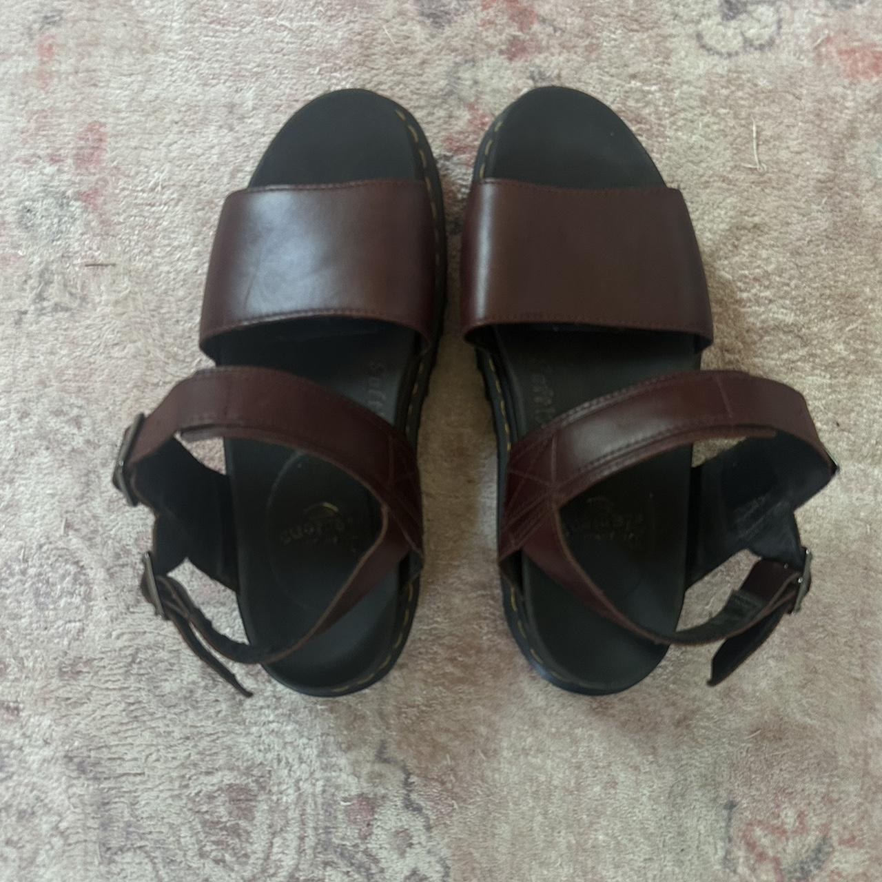 Doc Martens Sandals labeled size 9 - Depop