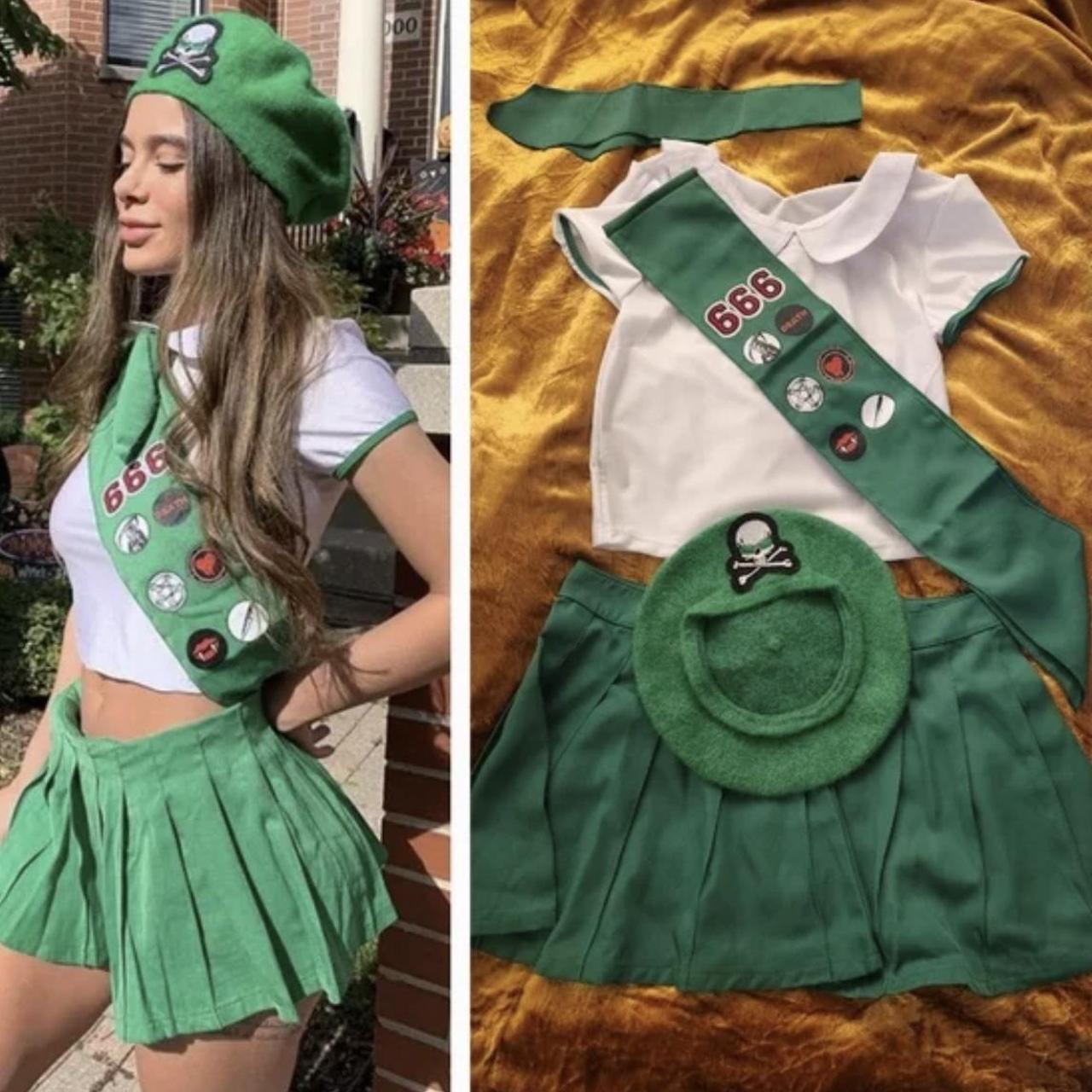 scout costume size small. scout costume comes with... - Depop