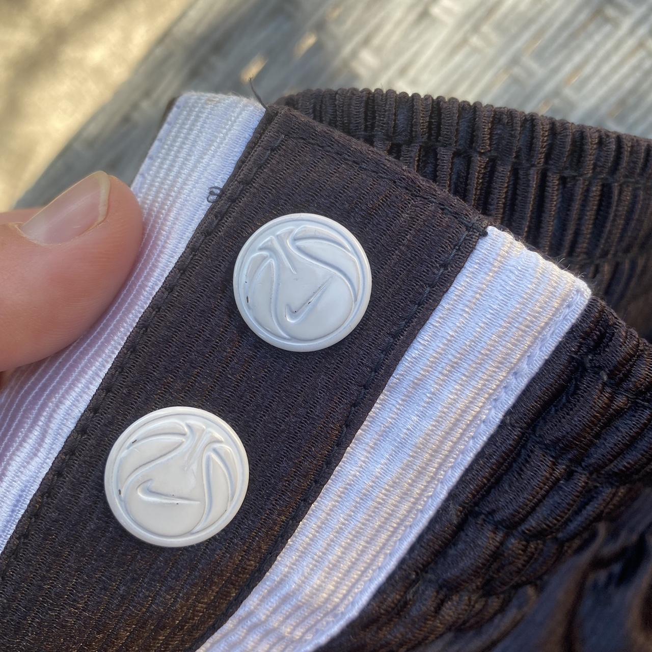 Vintage Nike popper pants size XL baggy fit #nike... - Depop