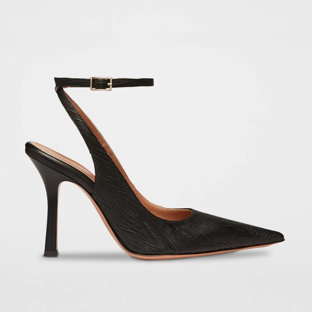 Scanlan Theodore black heels Size 41 Worn once -... - Depop