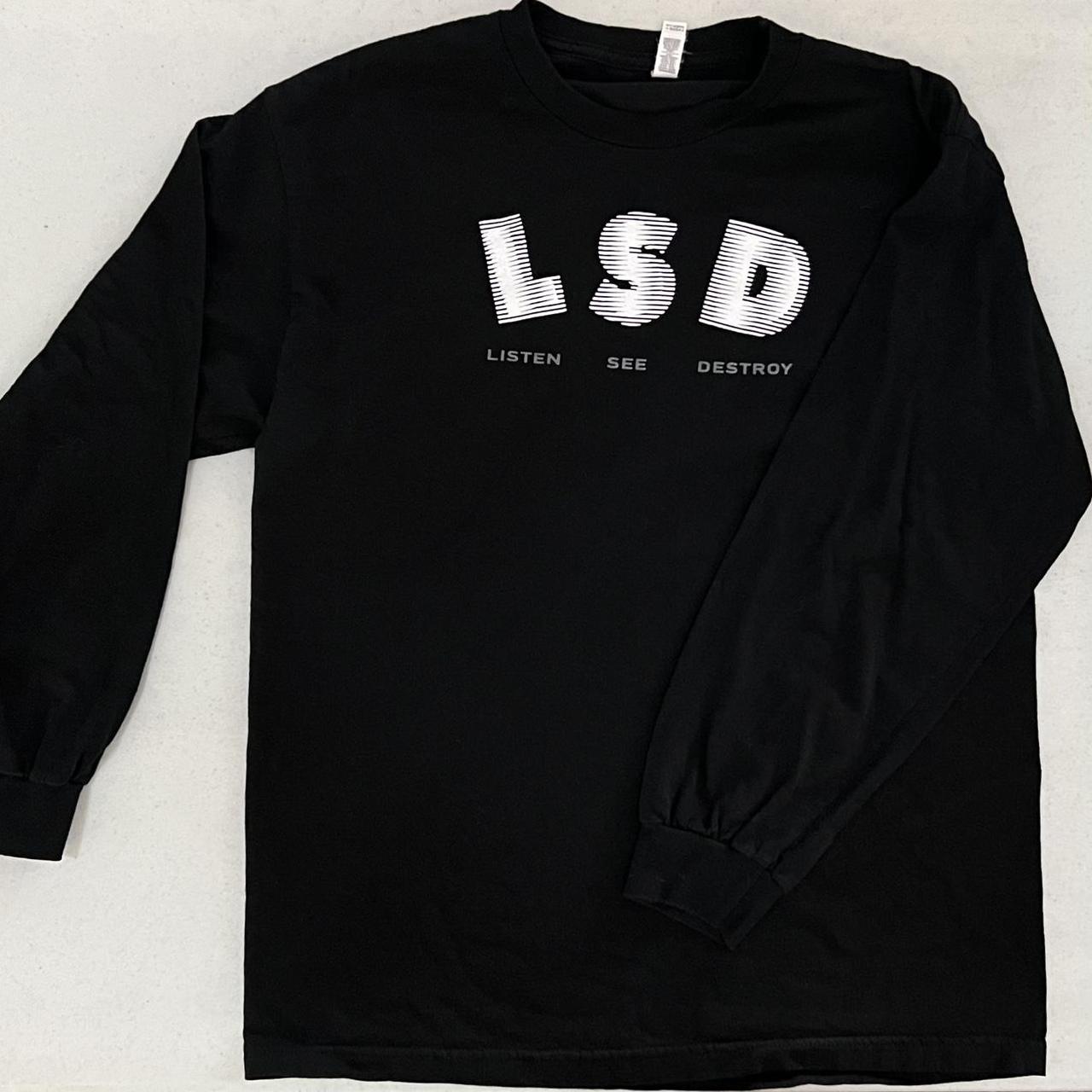 LOKAD Records LSD Listen See Destroy shirt size... - Depop