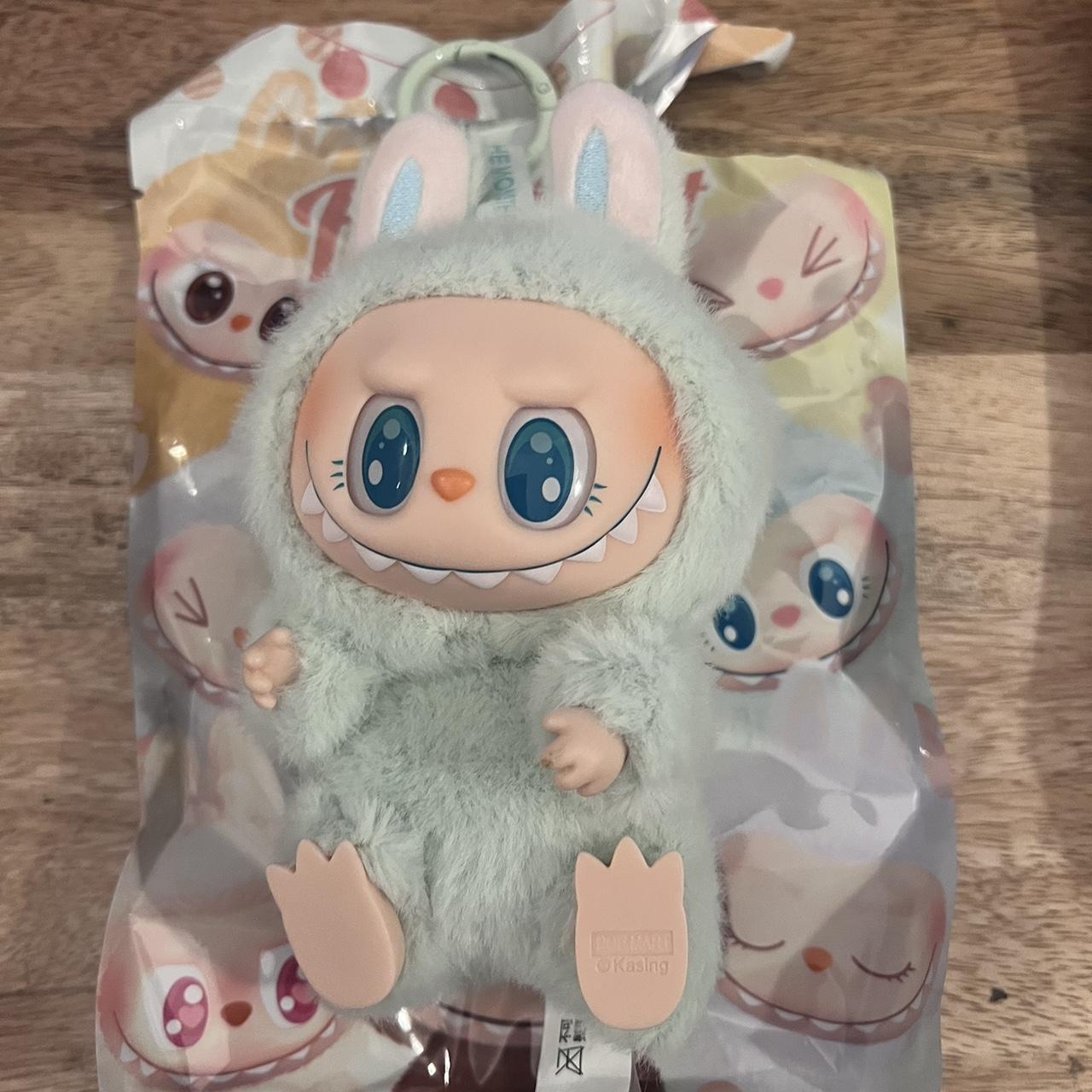 Labubu keychain popmart have a seat ququ brand new... | Depop