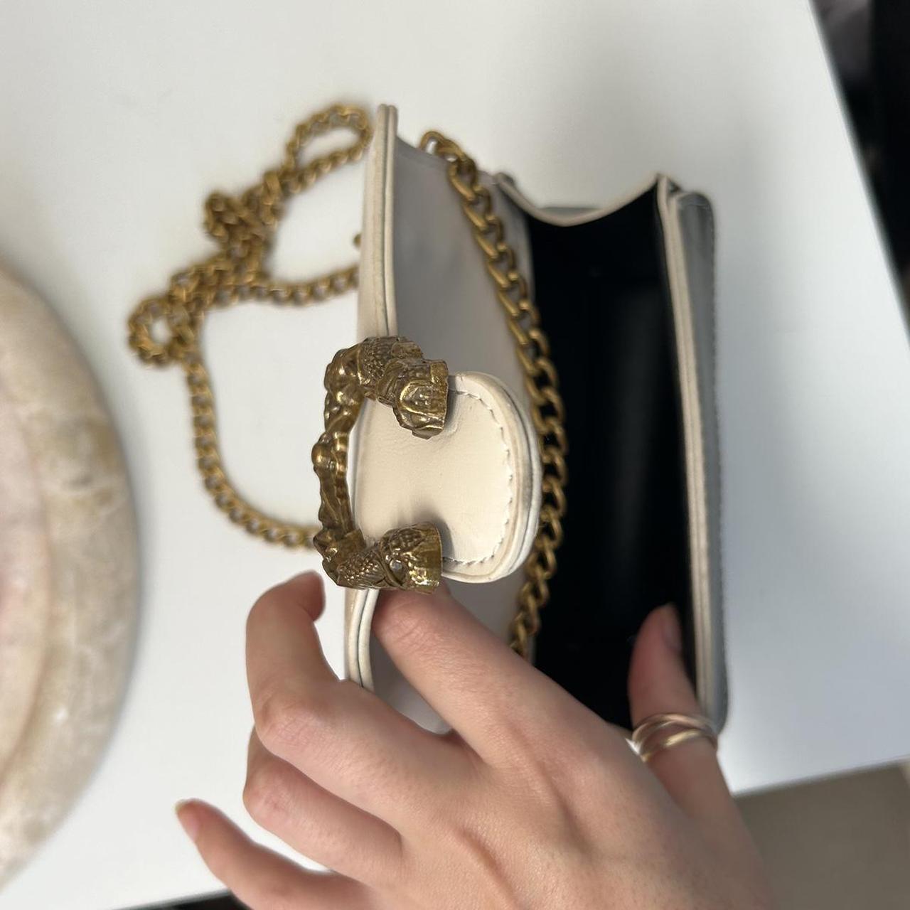 Mini Beige and black bag - Gucci look alike - Depop