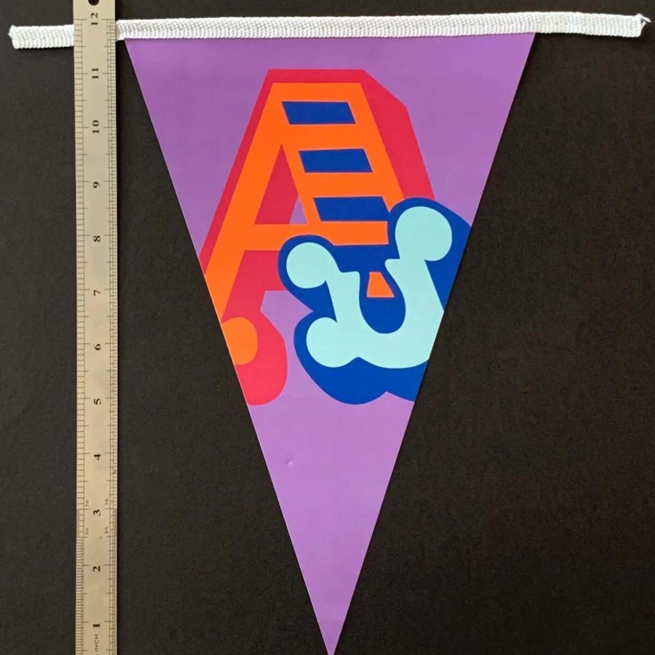 NEW Ben Eine | Letter A Bunting Flag Artwork Street... - Depop