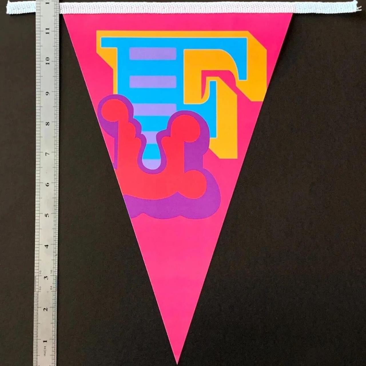 NEW Ben Eine | Letter F Bunting Flag Artwork Street... - Depop