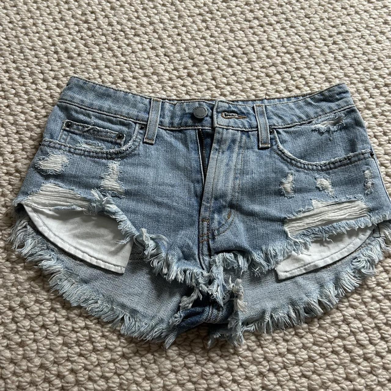 LF. Jean shorts. Great everyday denim. - Depop