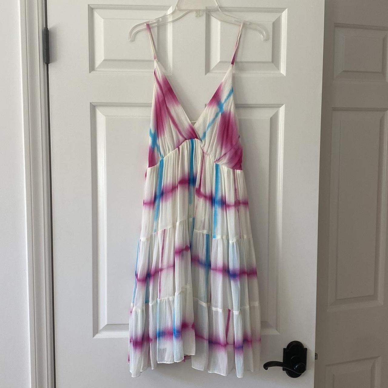 Fun Patterned Dress! - Depop