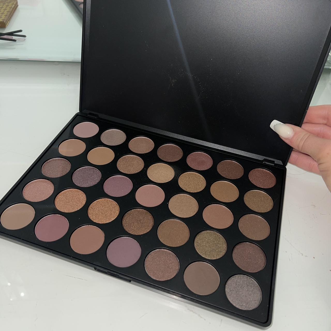 Morphe pallet 35T, only used the tiniest bit of eye... - Depop