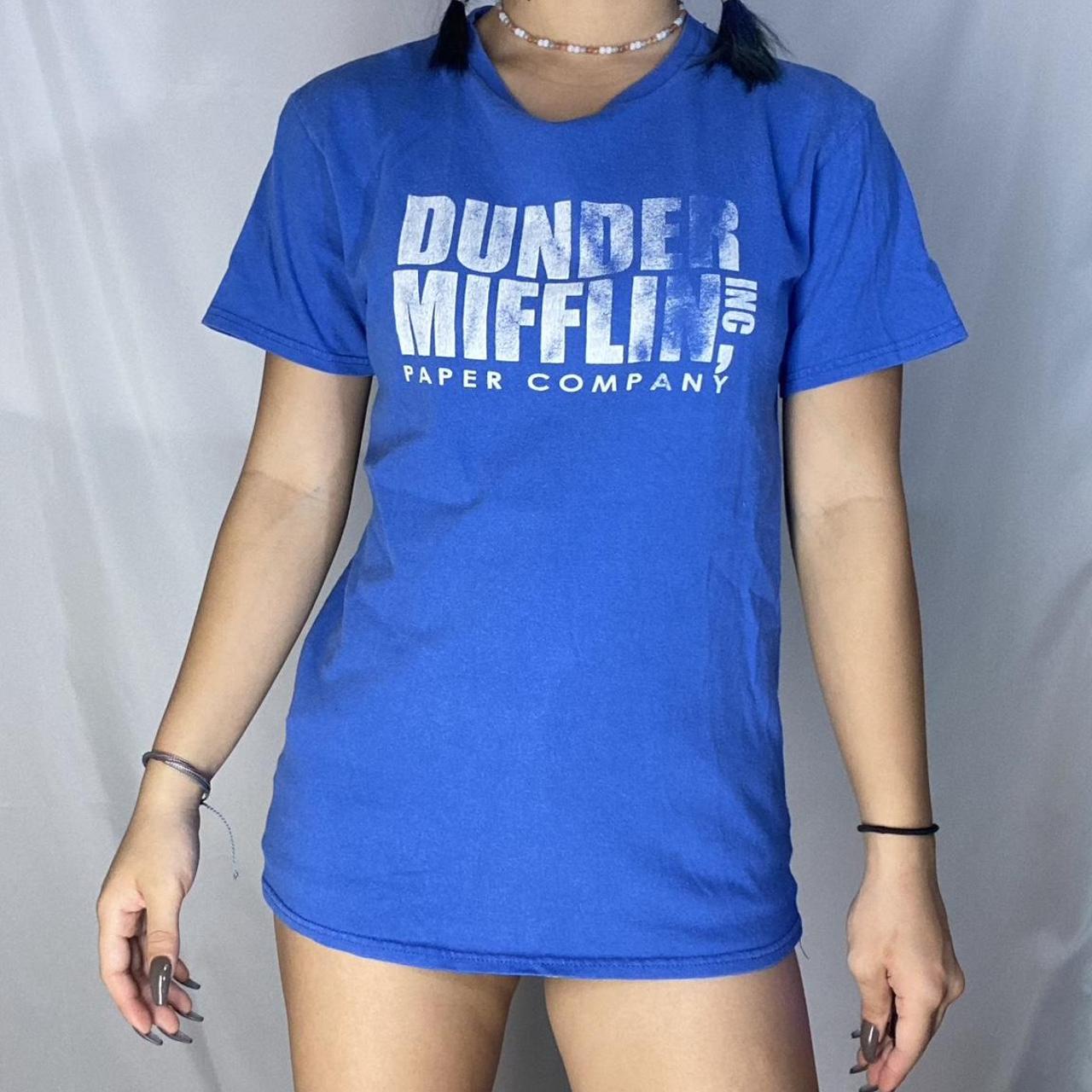 the dunder mifflin tee 🐋 • bundle w any other item... - Depop