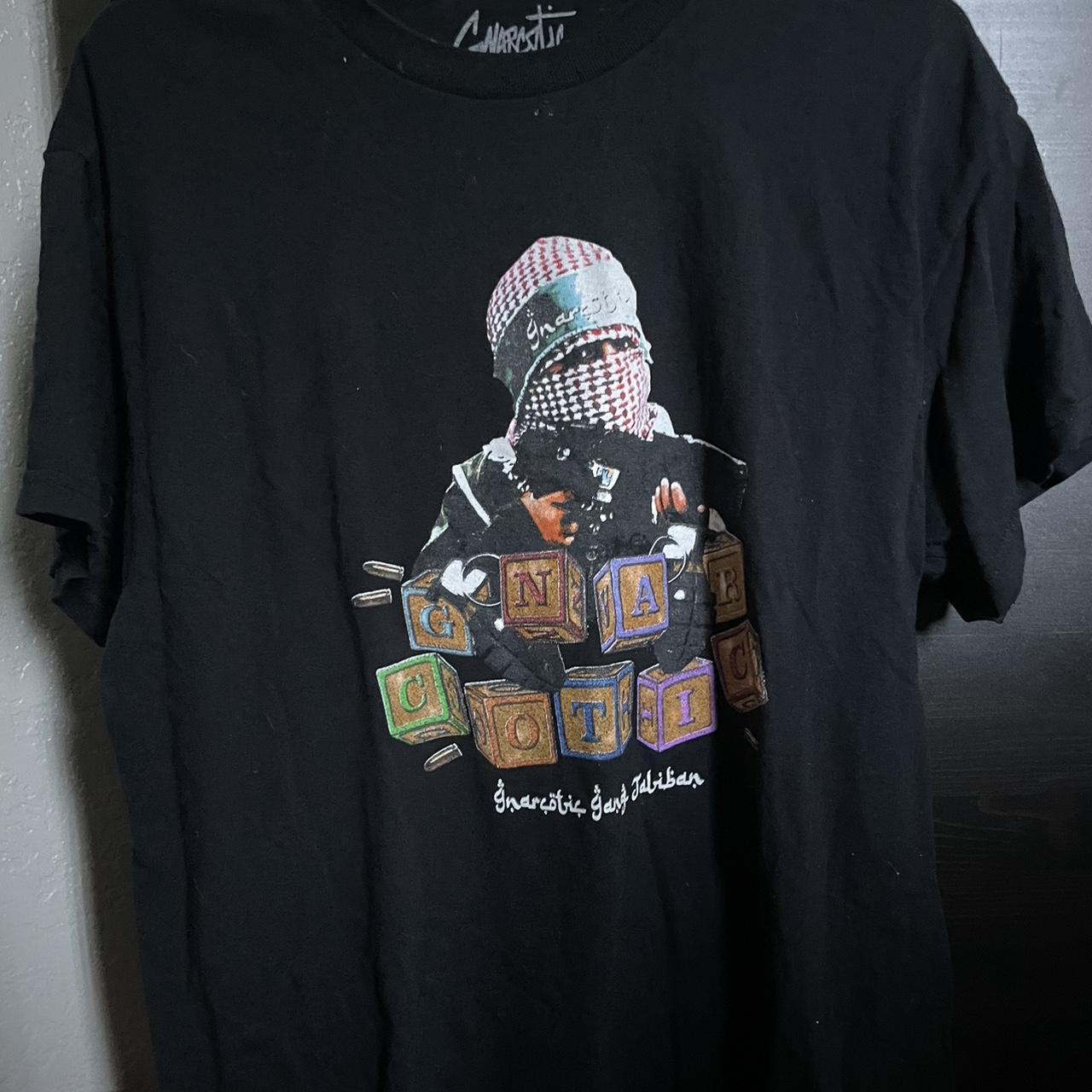 Gnarcotic Taliban shirt size large, open to... - Depop