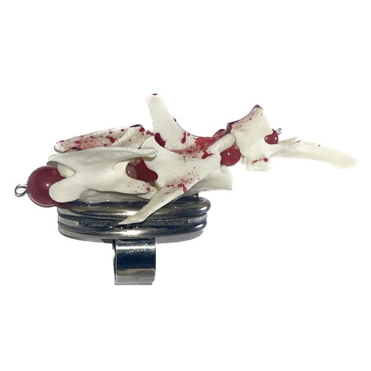Fox vertebra ring. Handmade, comes in two colours.... | Depop