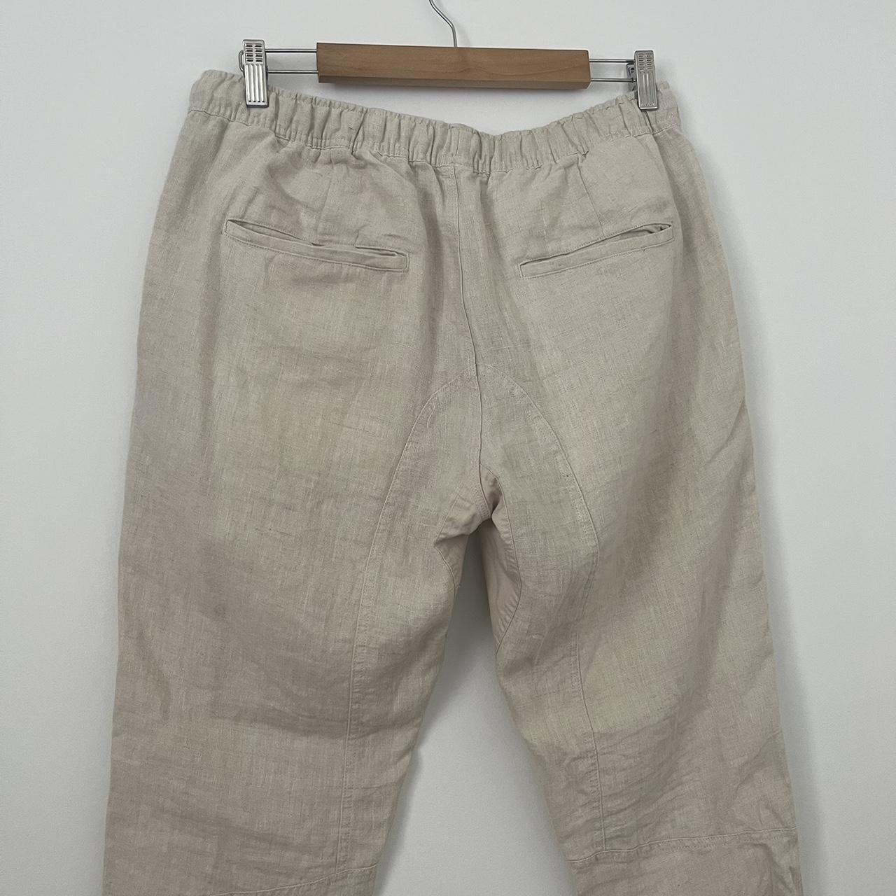 Venroy linen pants Worn once - Depop