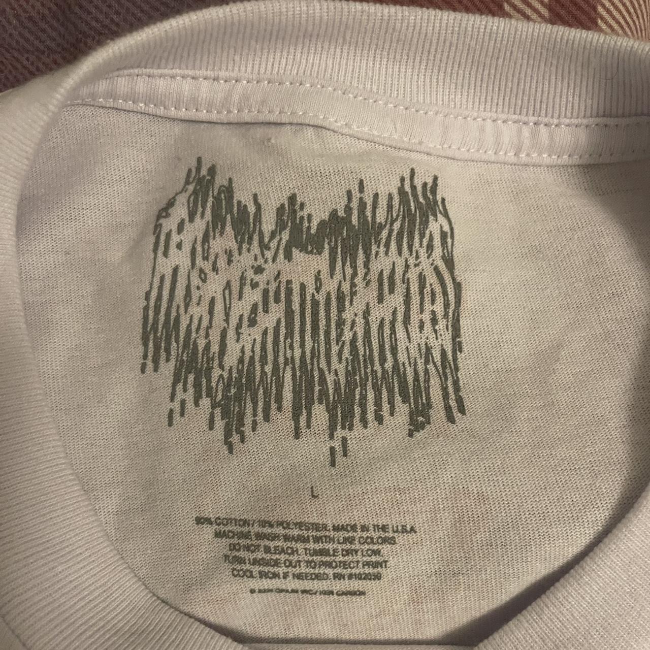 KEN CARSON UK EXCLUSIVE Gorecore white and red shirt... - Depop