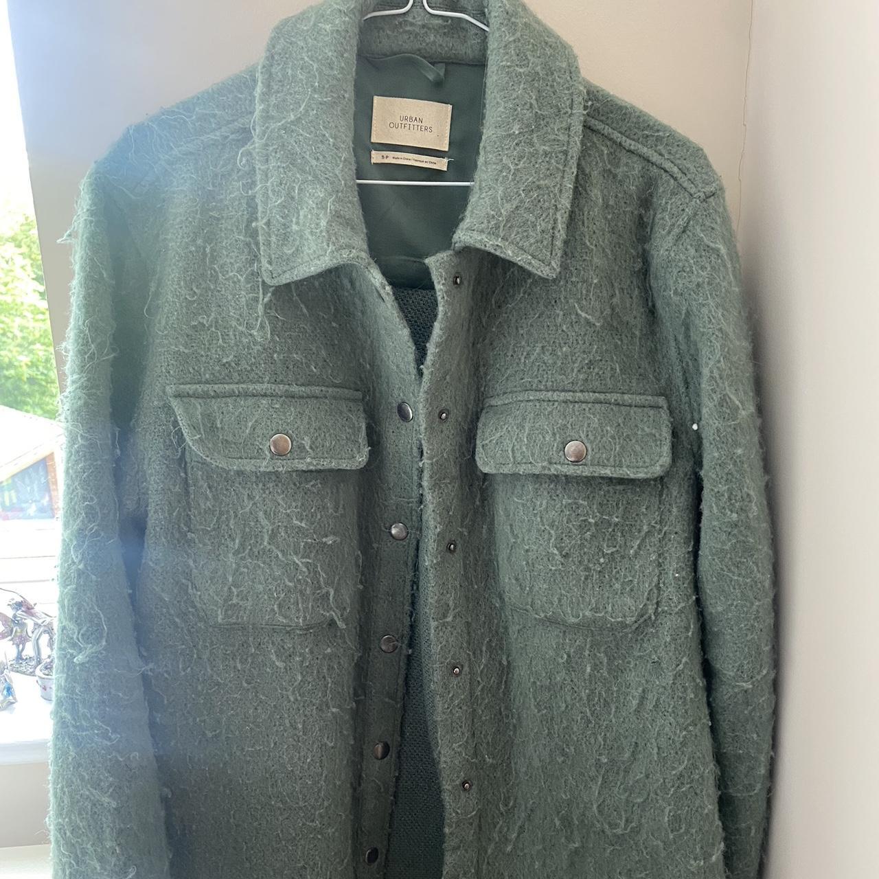 urban outfitters mint green shacket ! fits... - Depop