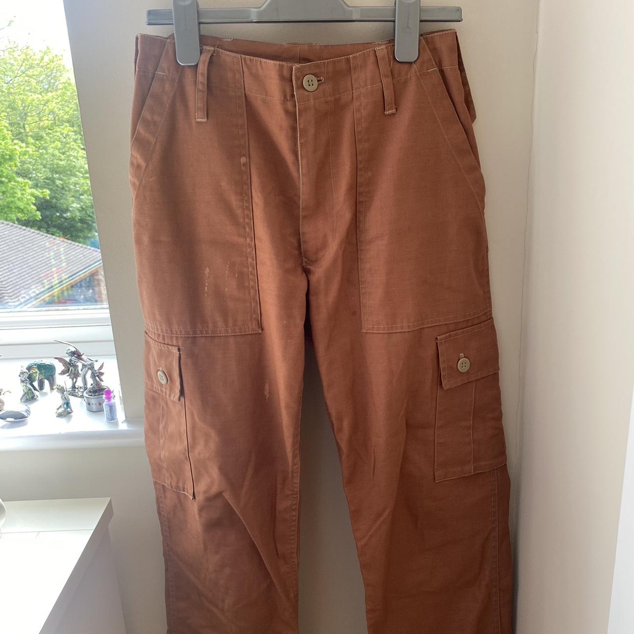 urban outfitter rust carpenter trousers... - Depop