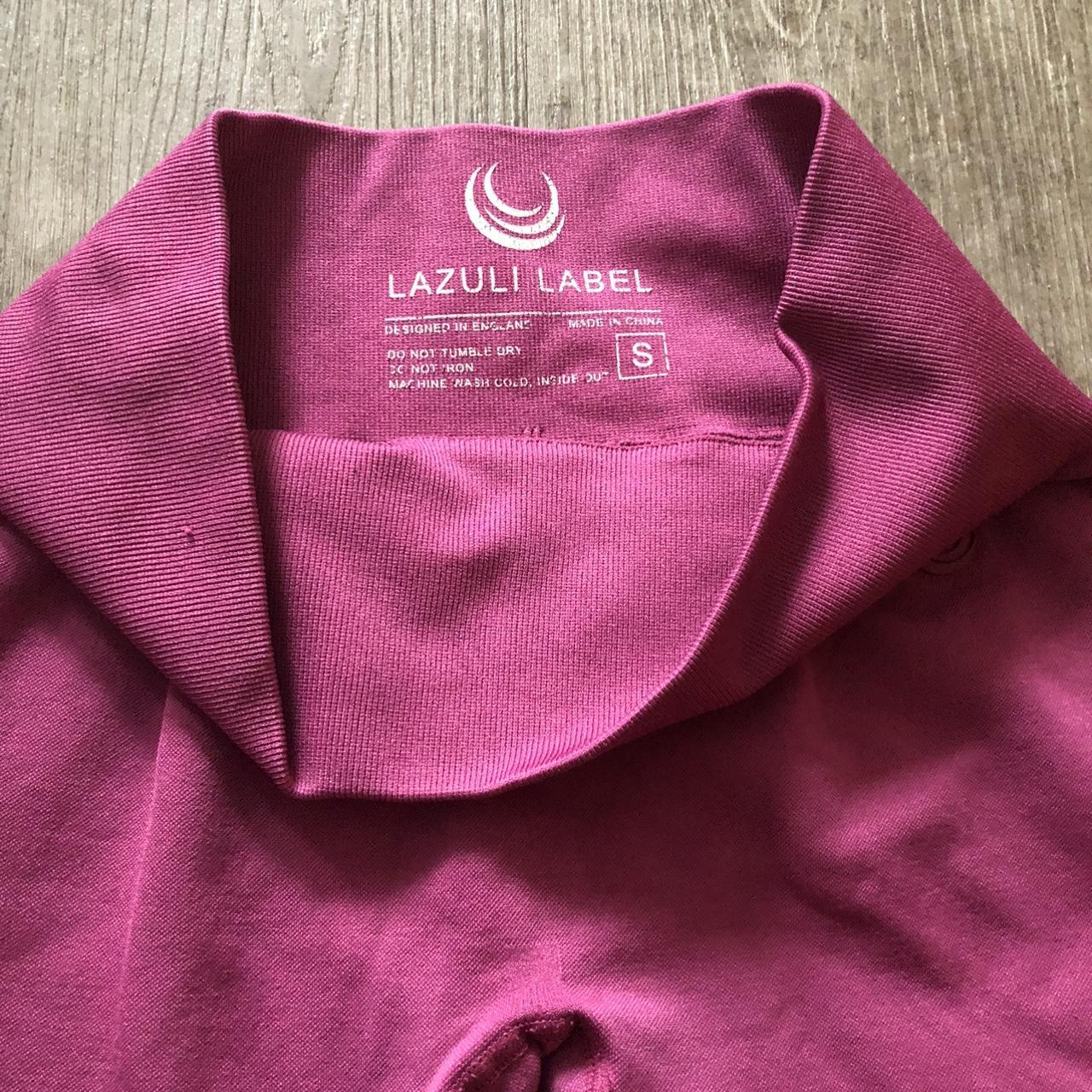 lazuli label seamless purple leggings - only worn... - Depop