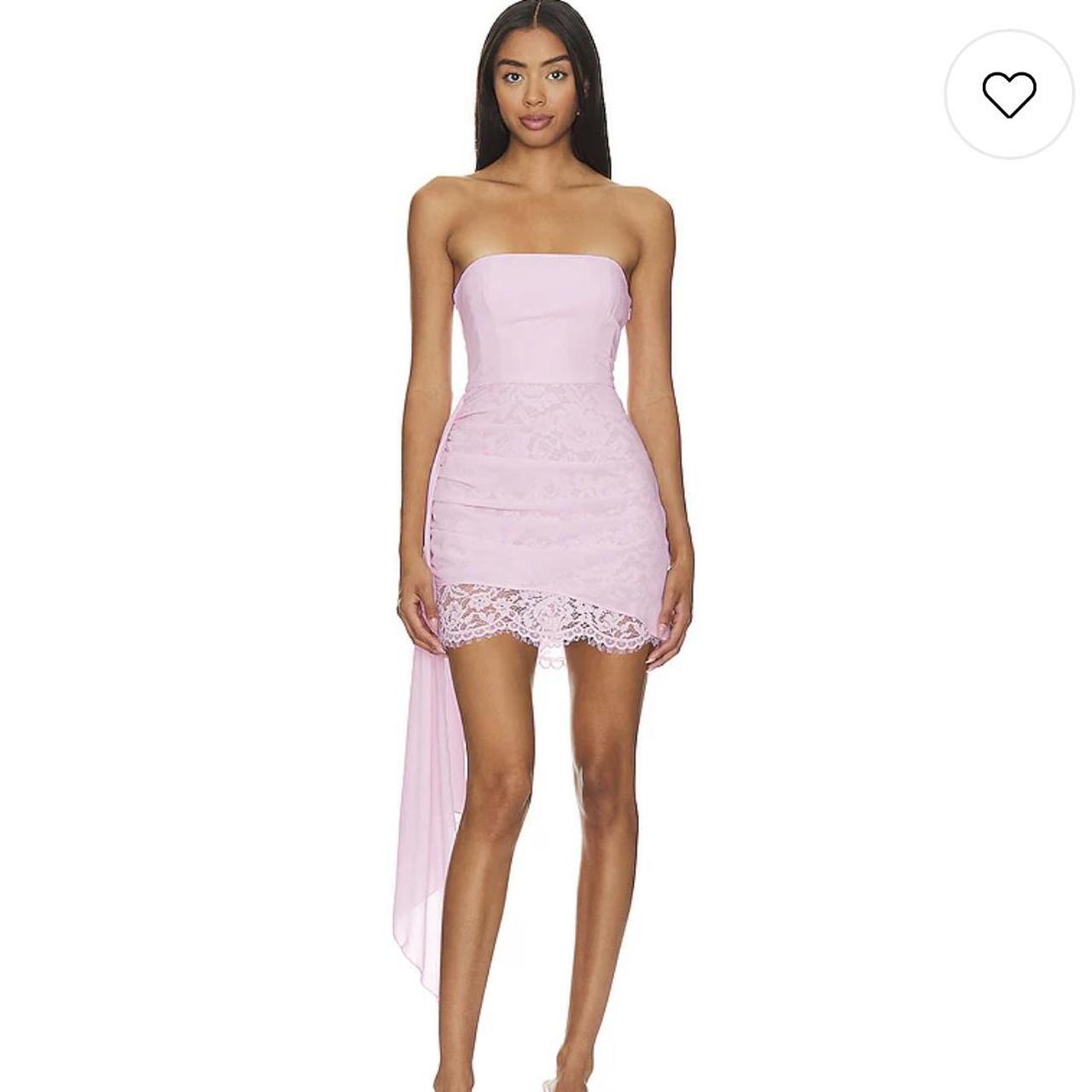 Revolve NBD Mini Dress in Blush Pink Originally $228 - Depop