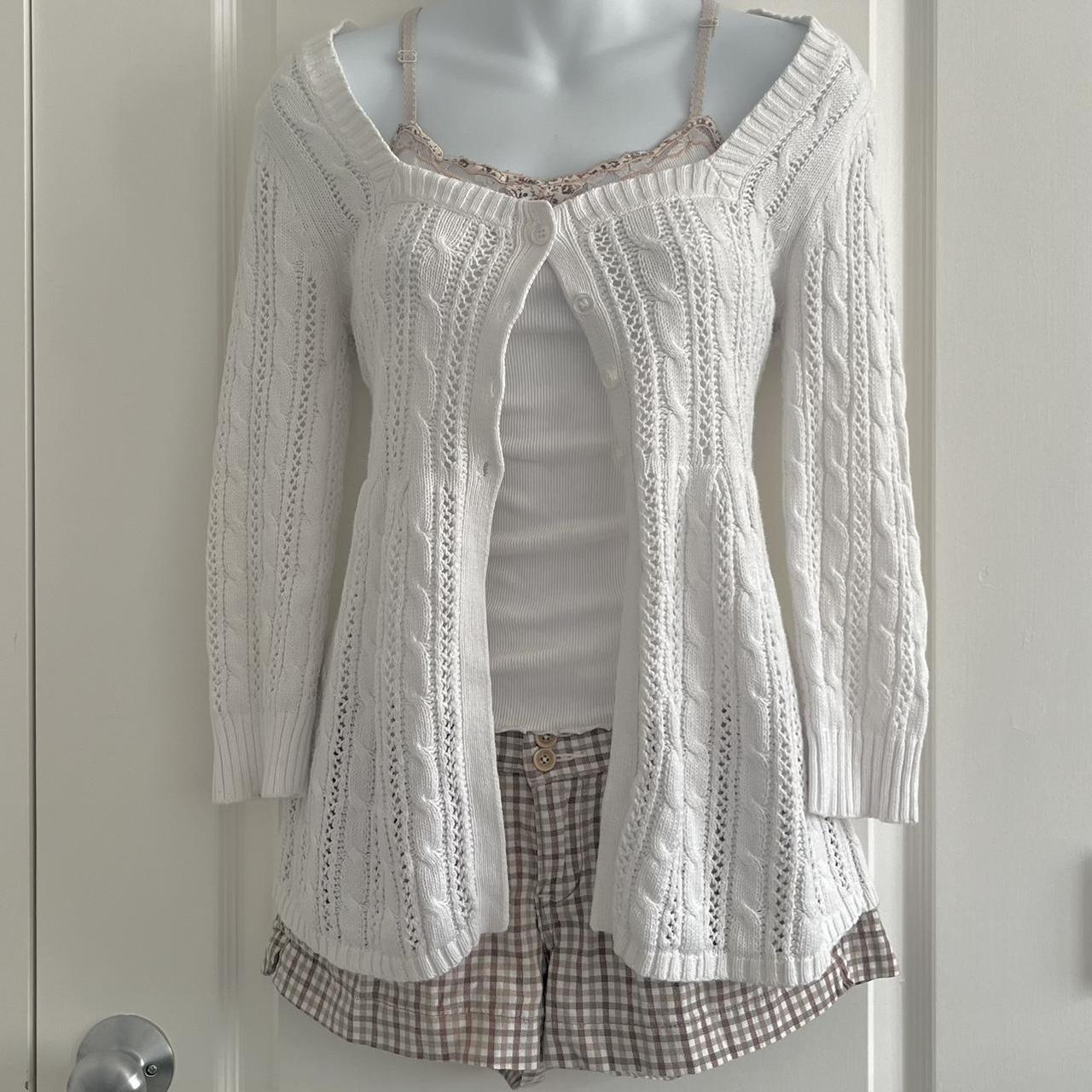 Gingham Ruehl No.925 button mini shorts. Super cute... - Depop