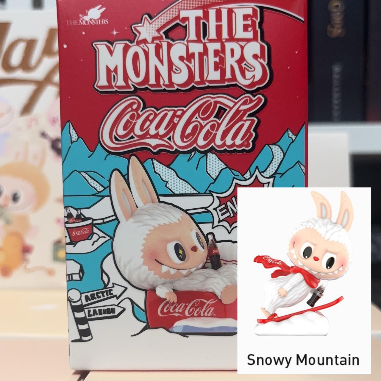 Coca cola Labubu figure got from Pop Now so it's... - Depop