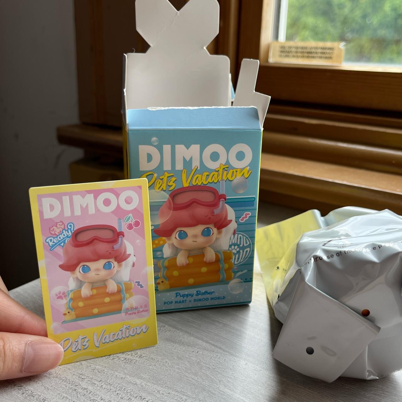 popmart dimoo pet vacation puppy bather package... - Depop