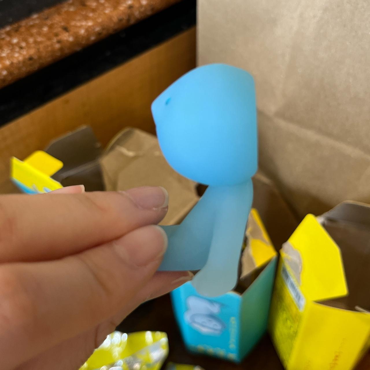 smiski bath series “dazed” blue figure purchase... - Depop