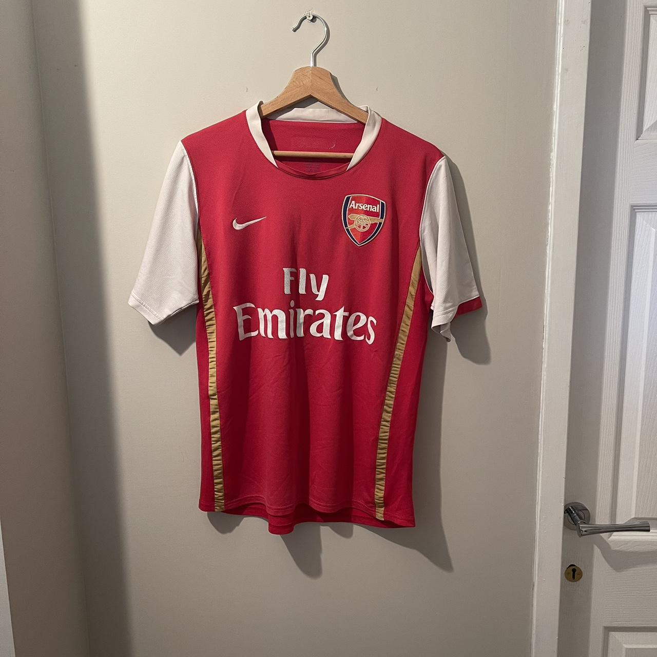 Arsenal home top in great condition - Depop