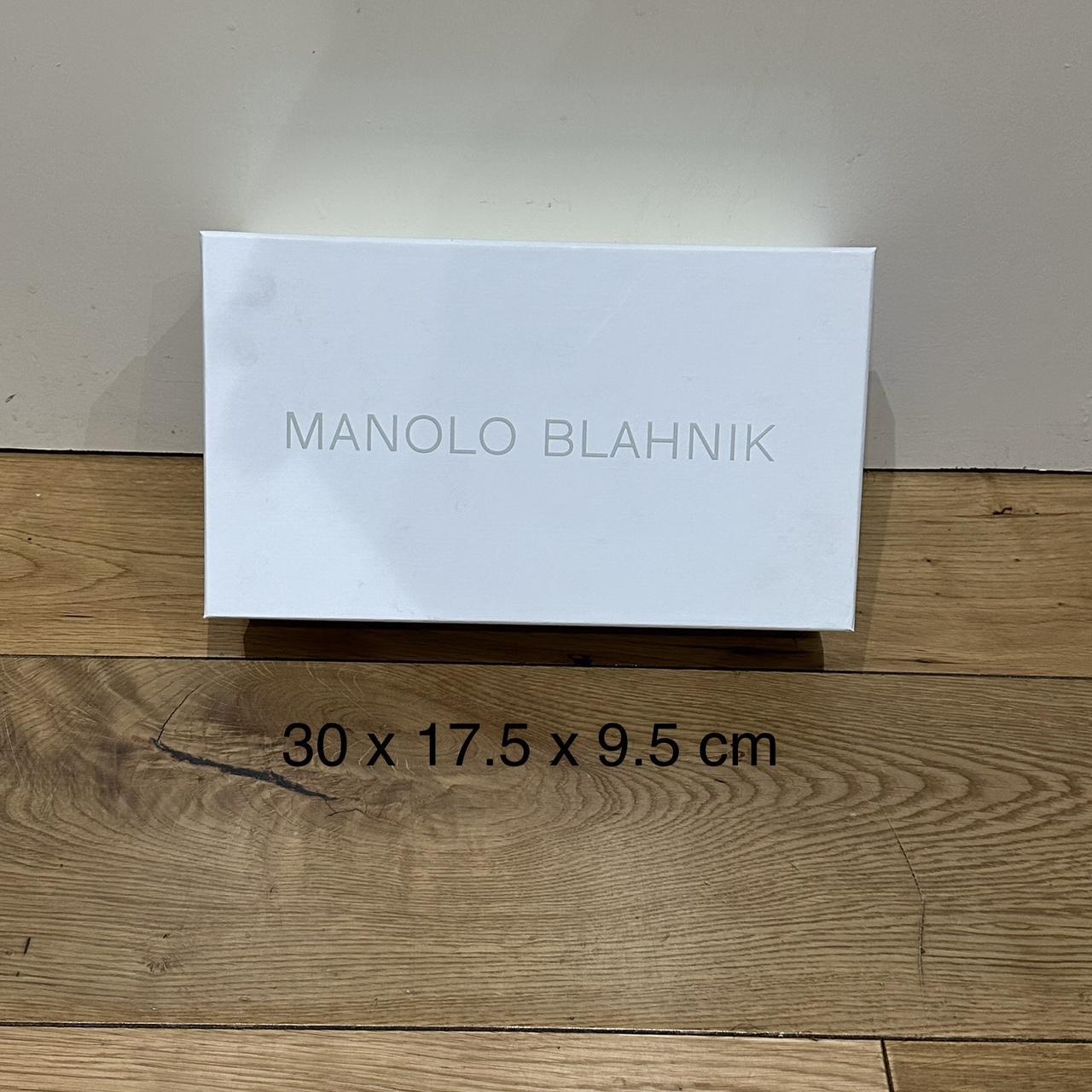 Manolo blanhnik empty shoes box Box size 30 x 17.5... - Depop