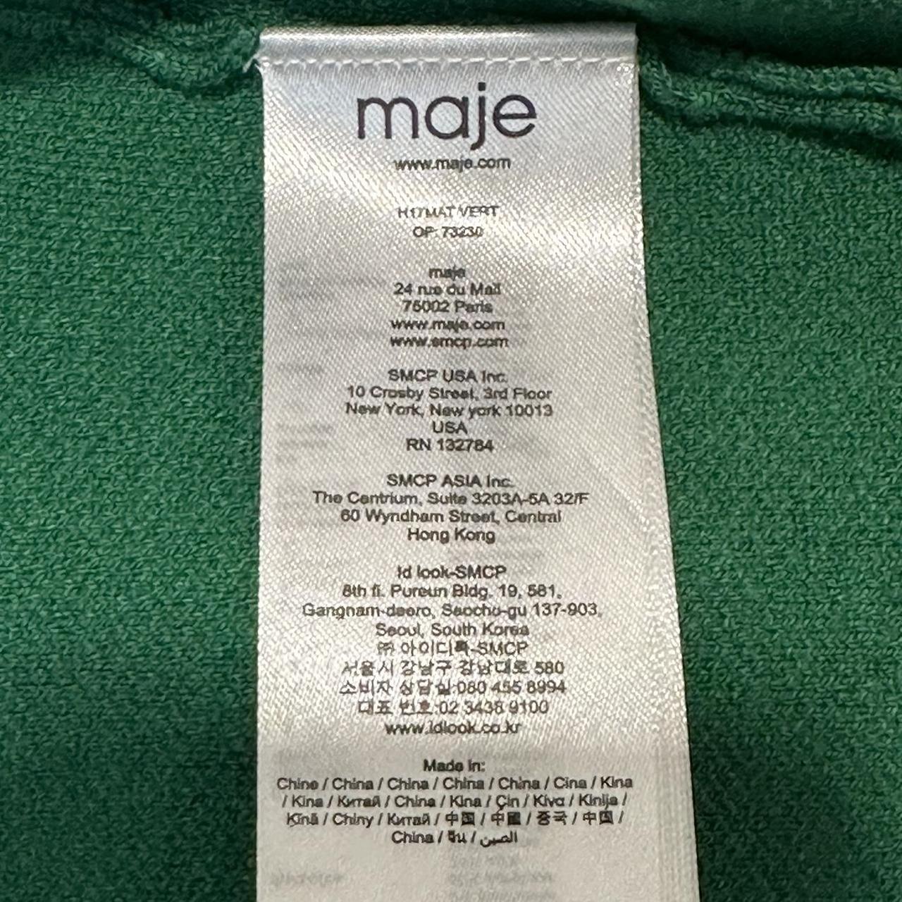 Maje women jacket blazer Size 2 - XS Colour... - Depop