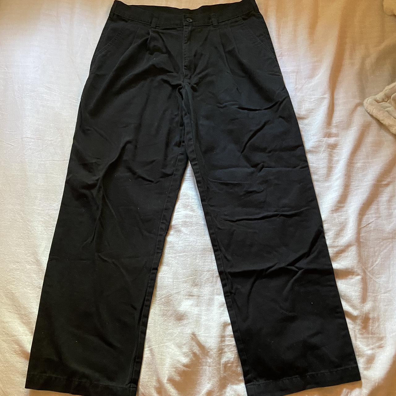 george black pleated slacks! - Depop