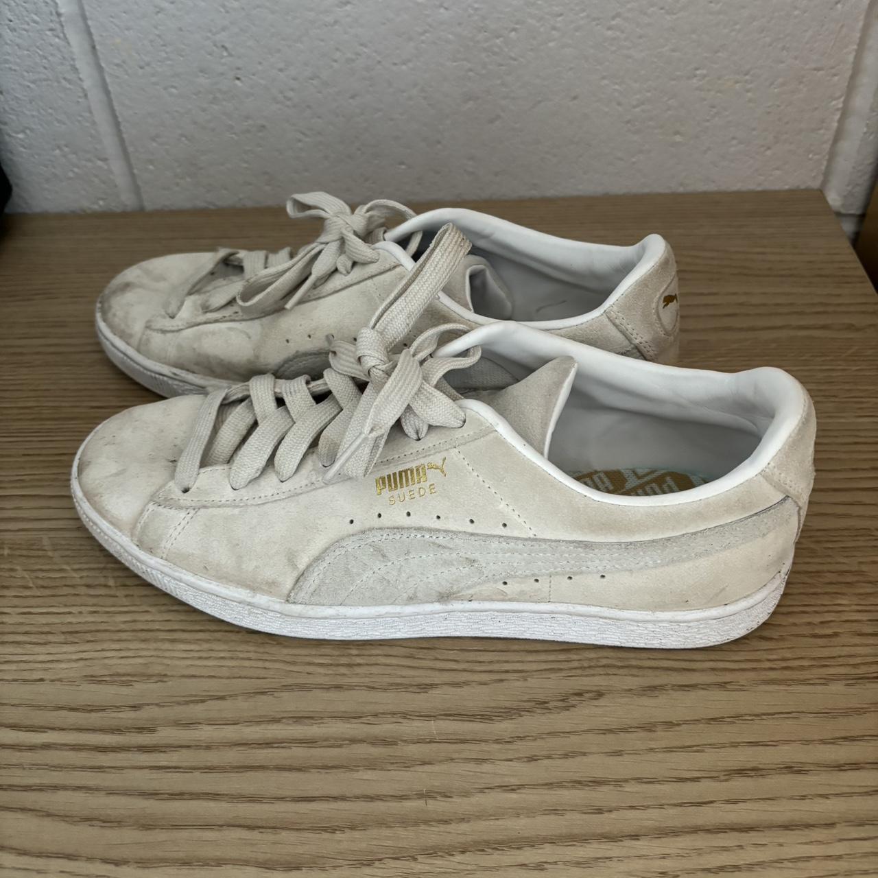 Puma suede cream store
