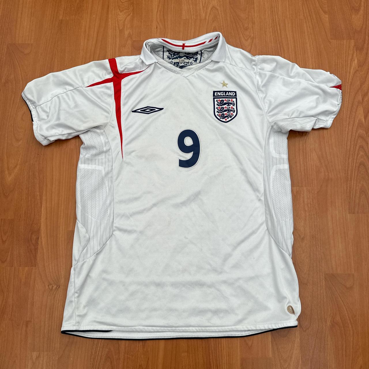 Men’s Umbro Home England Football Shirt 2006 “ROONEY... - Depop