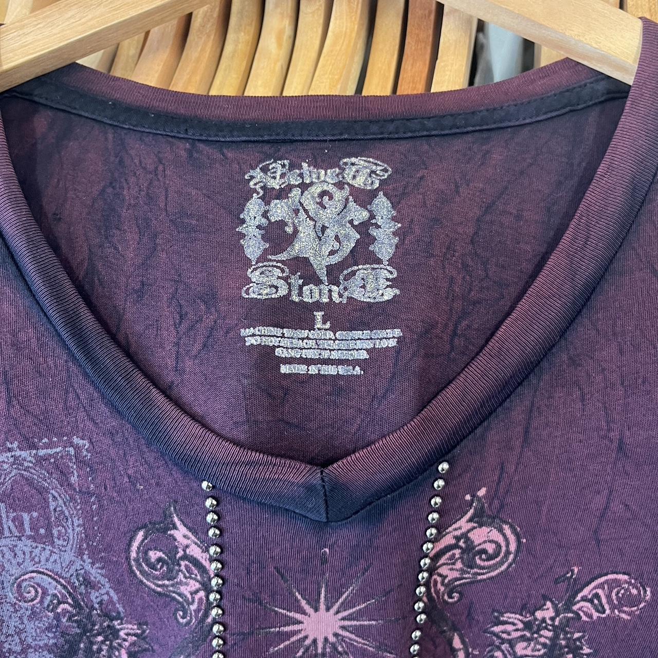 Woman’s affliction type top Size large Condition... - Depop