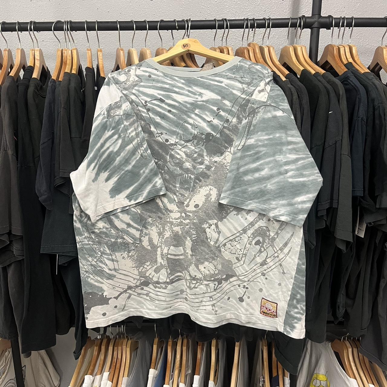 Y2k bat affliction style shirt size XL Condition... - Depop